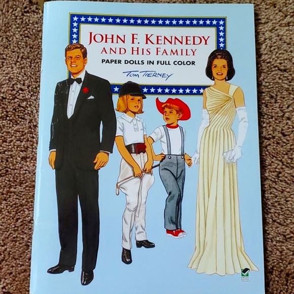 Other | John F Kennedy And His Famiky Paper Dolls In Full Color Book ...